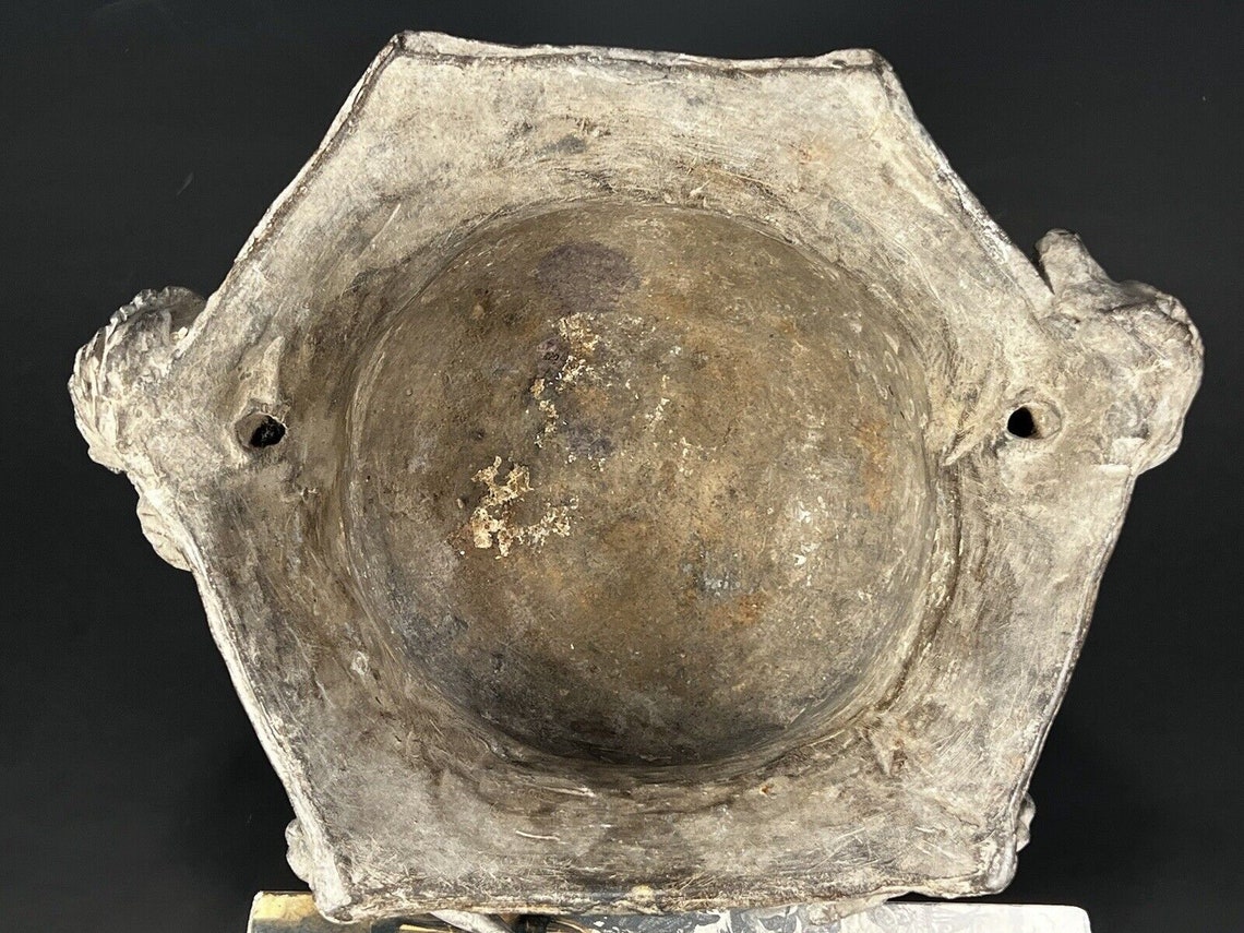 Fine Old Rare Chinese Ceramic Phoenix Tripod Censer, Ming Dynasty or ...