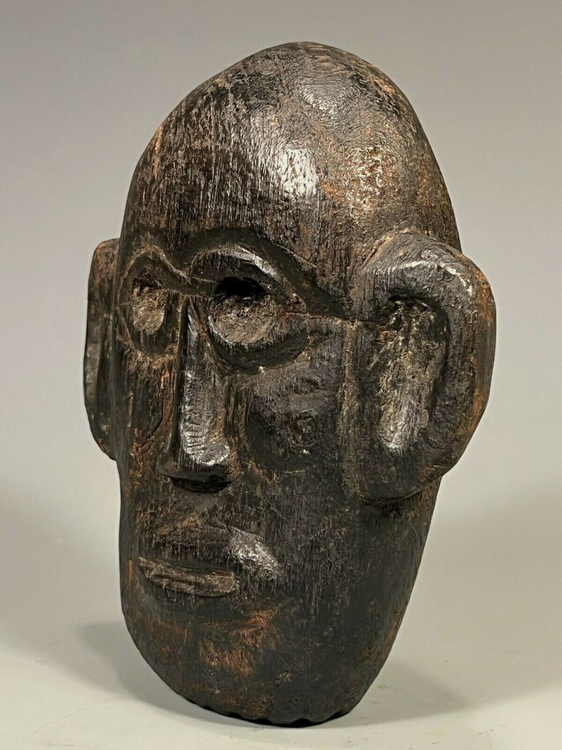 Iban Dayak West Kalimantan Borneo Island Ritual Ancestor Mask Magic ...