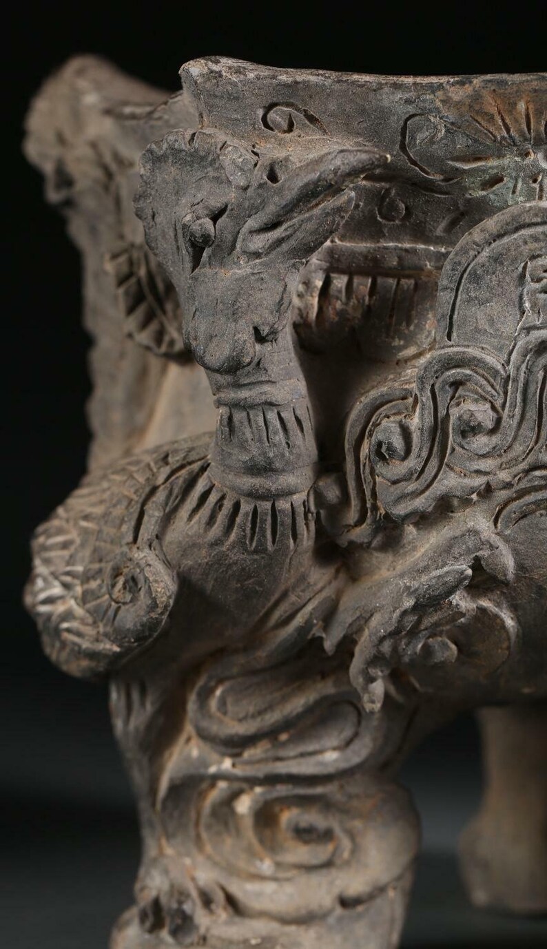 China Chinese Ceramic Phoenix Bird Tripod Phoenix Censer Yuan-ming ...