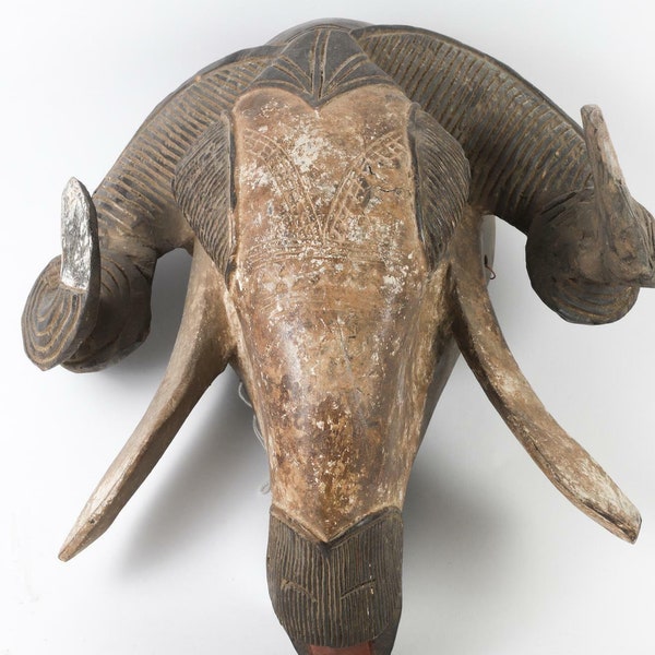 Rams Head Mask - Etsy