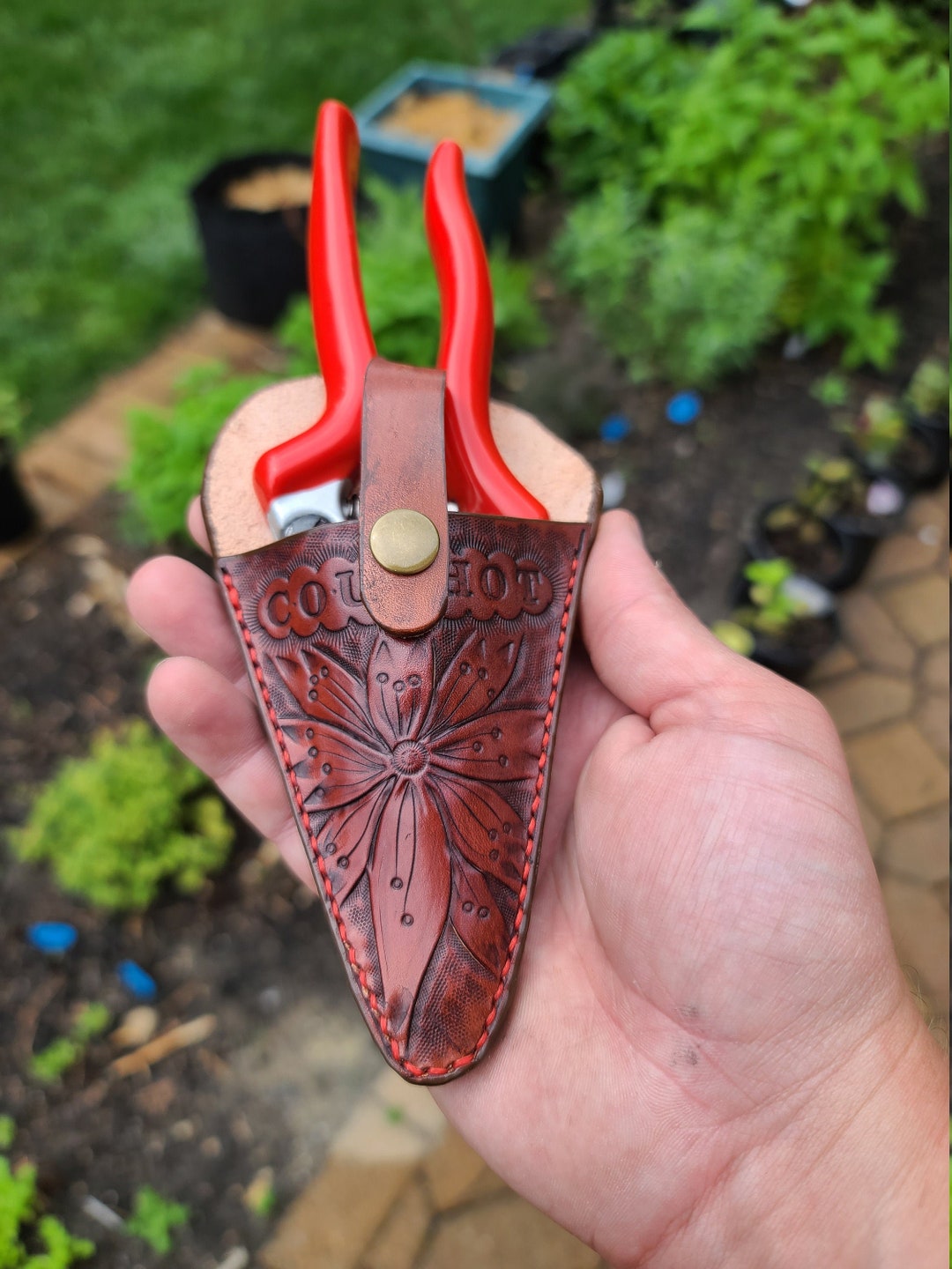 Pruning Shears Sheath Fully Custom - Etsy