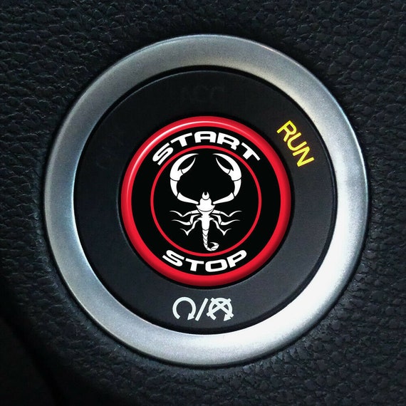 SCORPION Start Button Fits Jeep Dodge Charger Challenger | Etsy