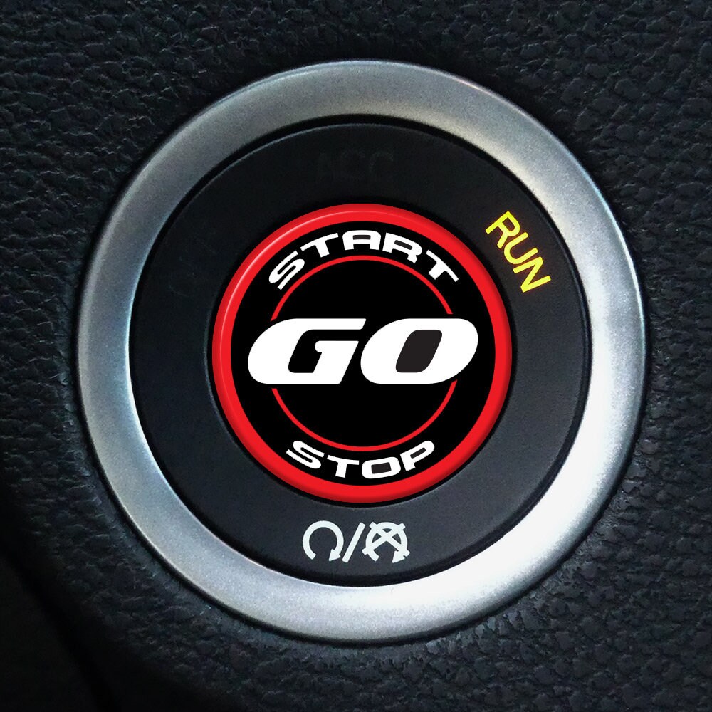 GO Push Start Button Ignition Overlay Fits Dodge | Etsy