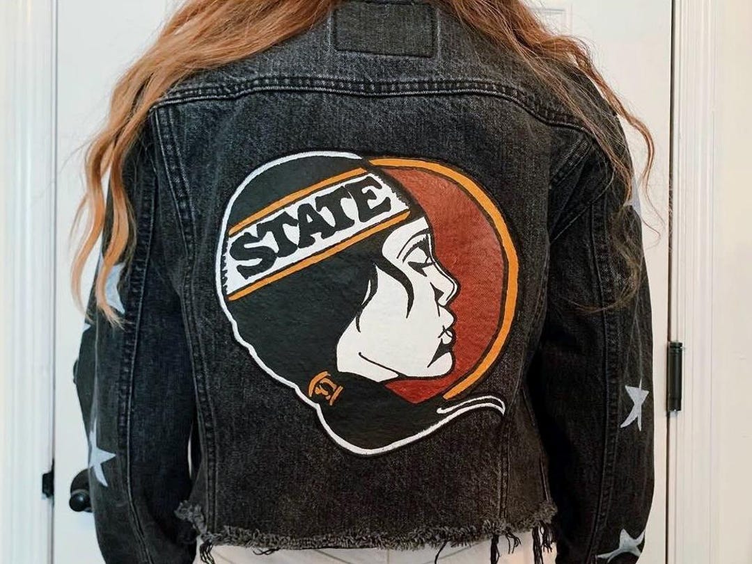 Florida State University FSU Custom Hand-painted Gameday Denim Jean ...