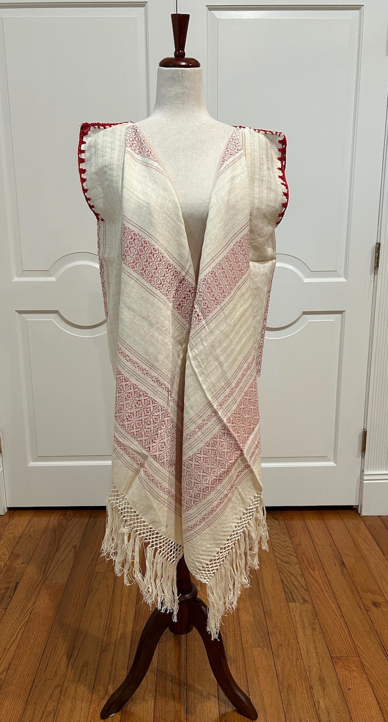 Traditional Mexican Rebozo From Oaxaca. Mexican Shawl. Fringed Open ...
