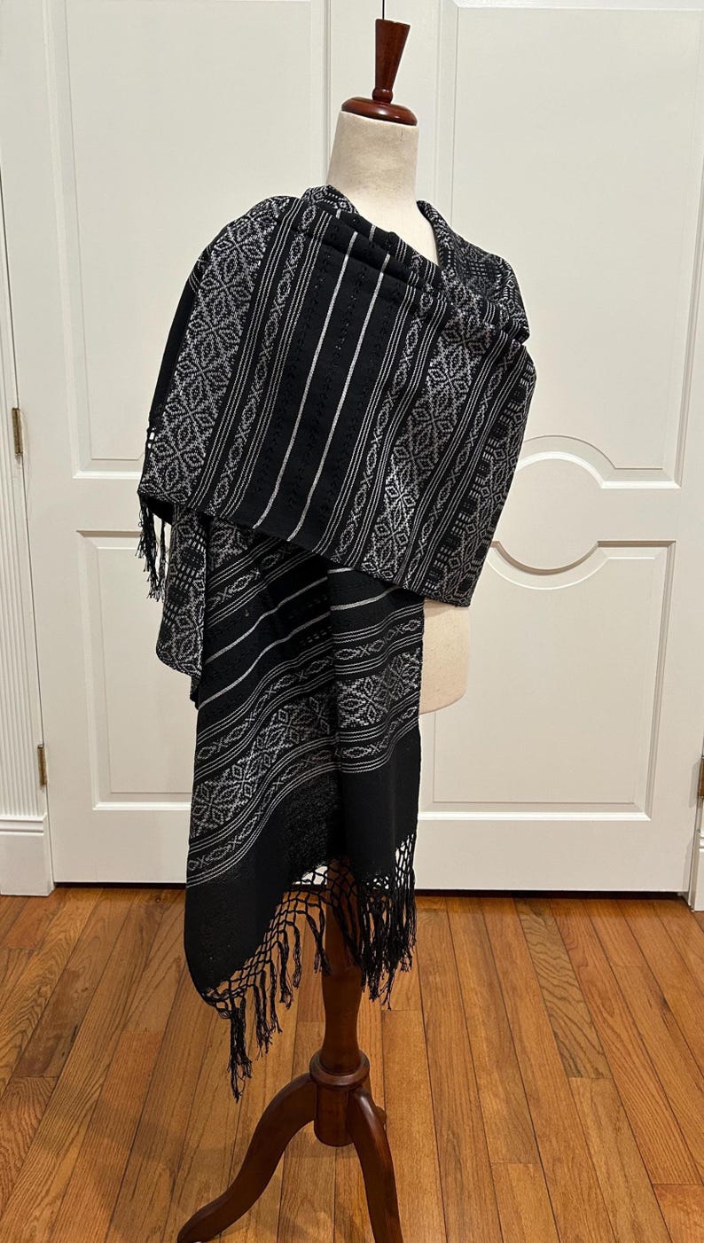 Traditional Mexican Rebozo From Oaxaca Mex. Mexican Shawl, Handloom. - Etsy
