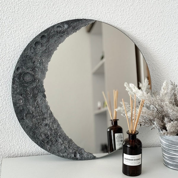Moon Mirror - Etsy