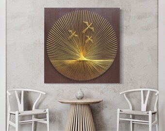 Sunset String Art - Etsy