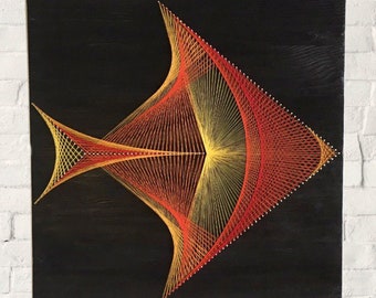 Fish string art | Etsy