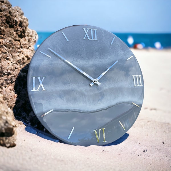 Resin Clock - Etsy