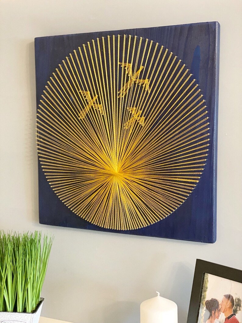 Custom Birds String Art Love Birds Wall Art Circle String - Etsy UK