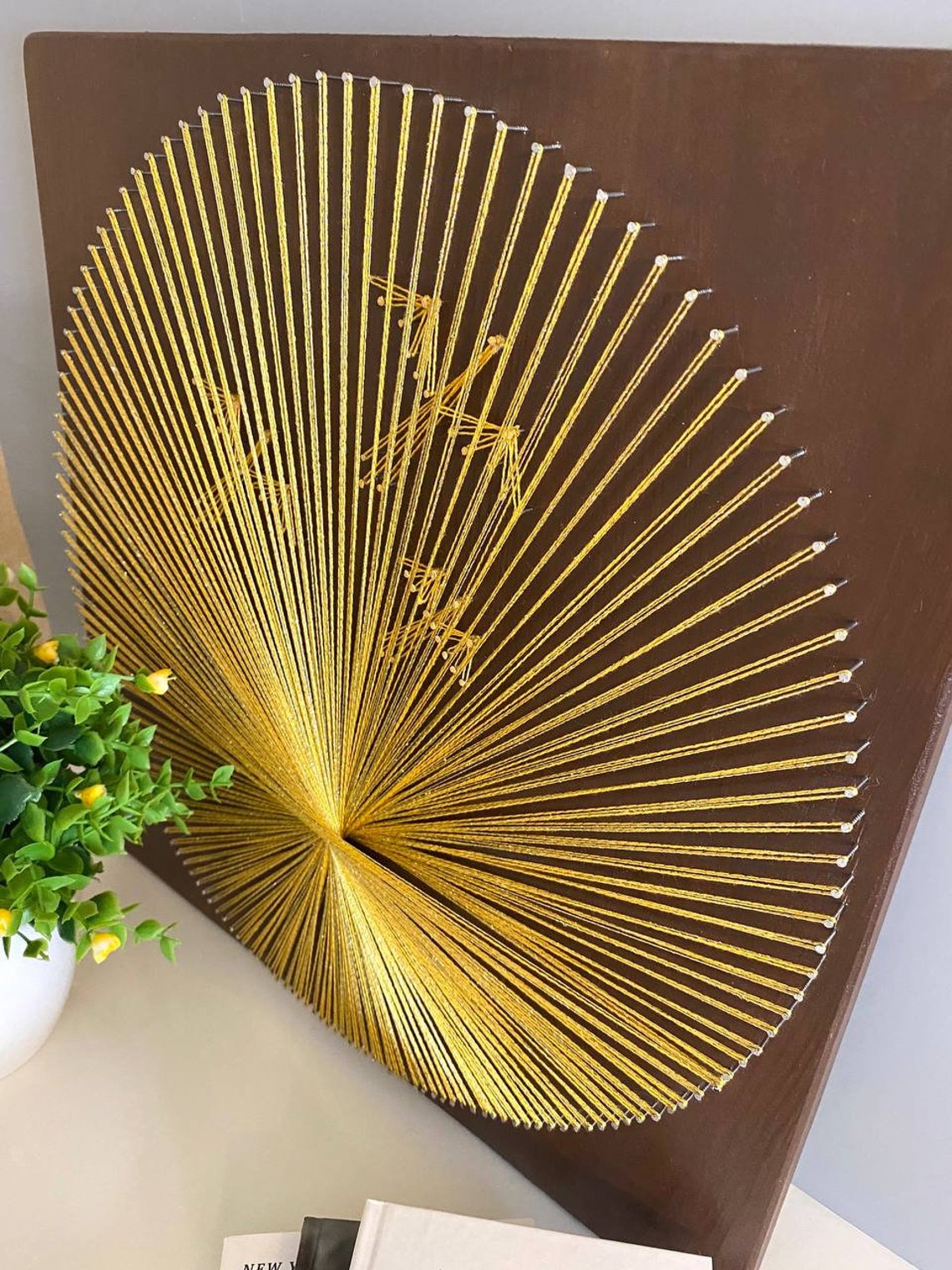 Custom Birds String Art Love Birds Wall Art Circle String - Etsy