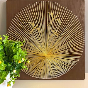 DIY Wild Bird String Art, 3D Art Tutorial, String Art Patterns Tutorial, Sun Set String Art - Etsy