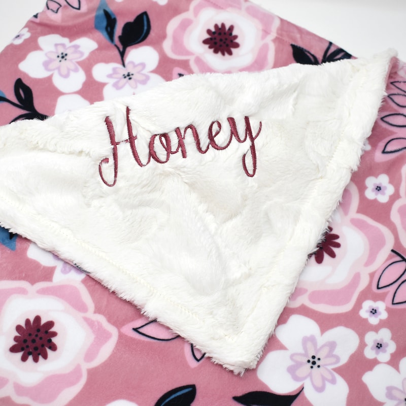 Monogrammed Blanket - Etsy