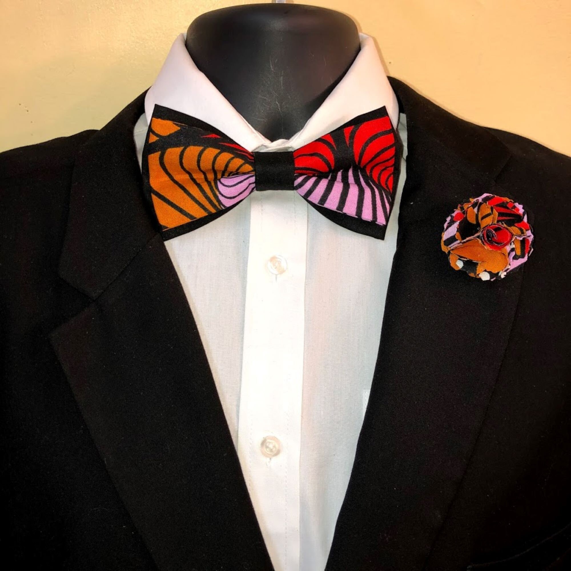 Ankara Lapel Pin Kente Lapel Pin African Lapel Pin Black - Etsy