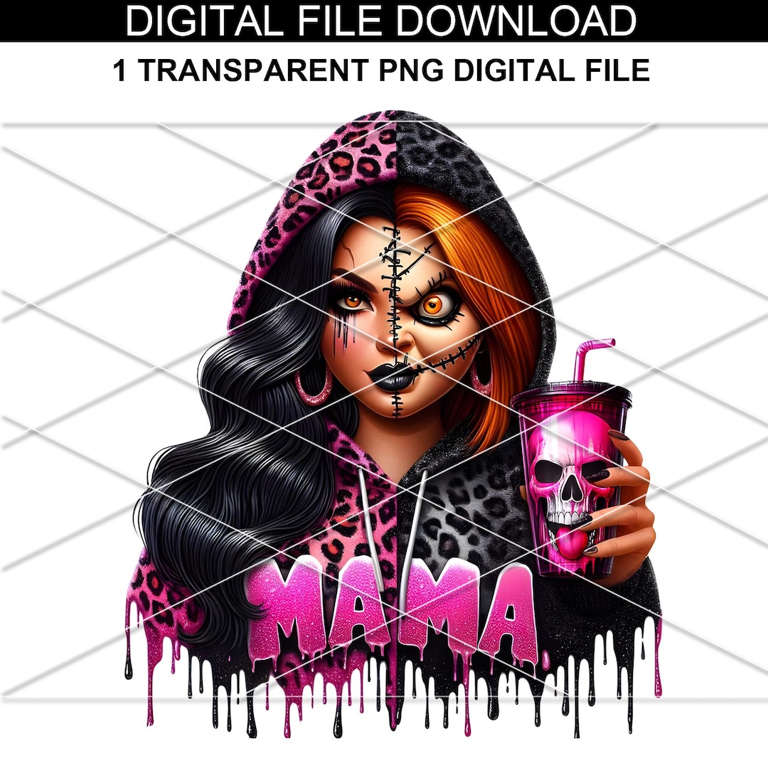 Spooky Mama Ghost PNG/ Tumbler Png/ Halloween Coffee Lover Fall / Mama ...