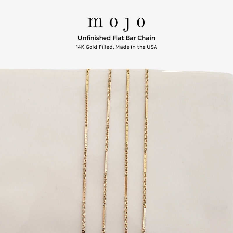 Flat Bar Necklace - Etsy