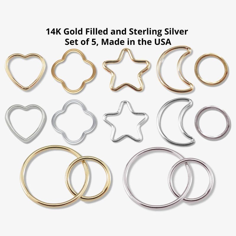 14 Kt Gold Clover Ring - Etsy