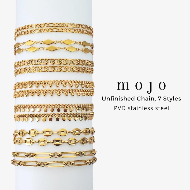 Gold Chain Styles. - Etsy