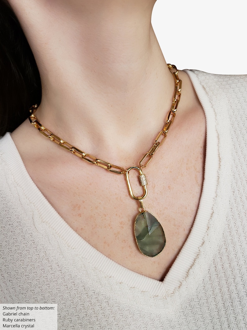 5 Styles Lock Collection Carabiner Padlock Moon Stars Celestial Padlock ...