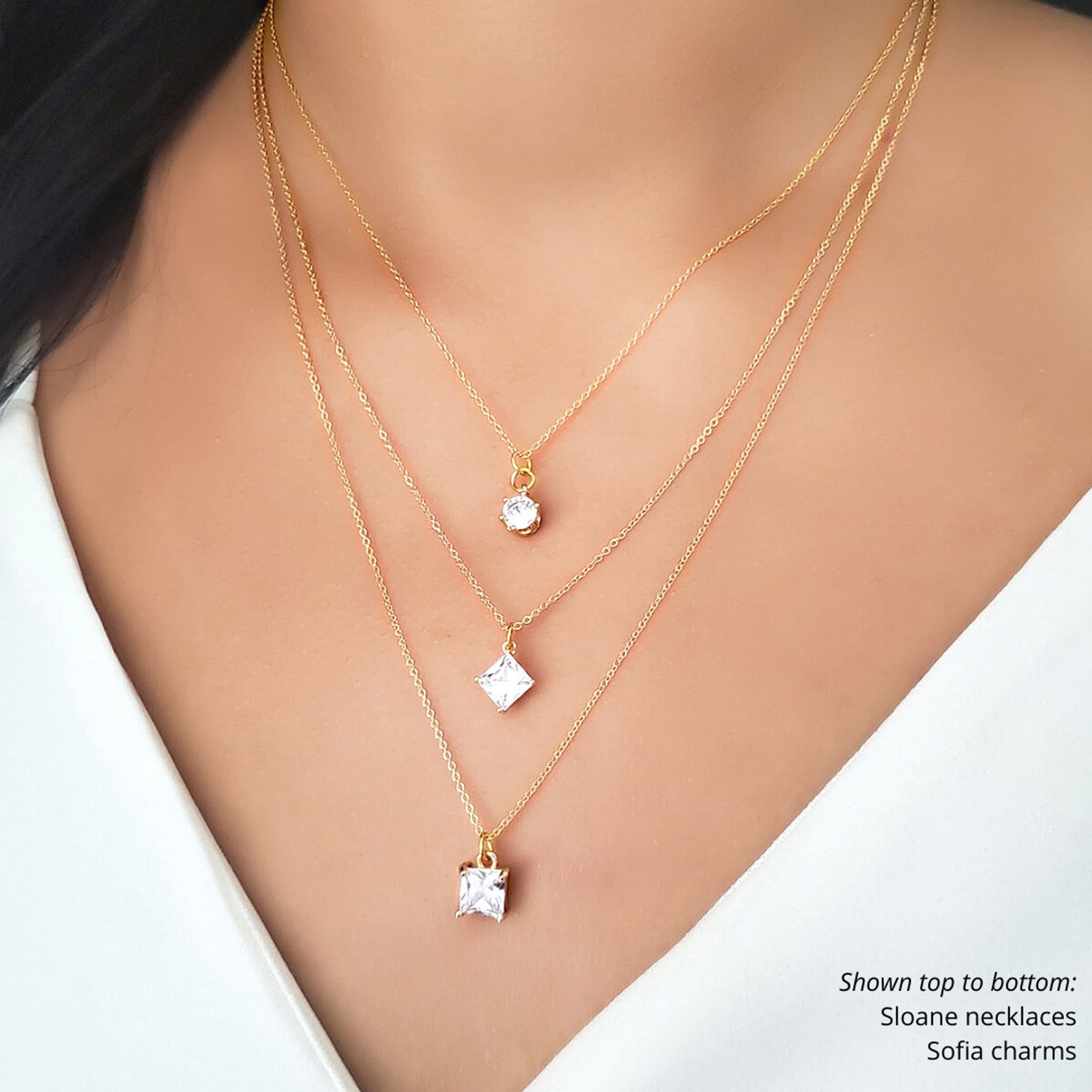 14K Gold Filled Finished Necklace Choose Length 16 18 20 16in - Etsy