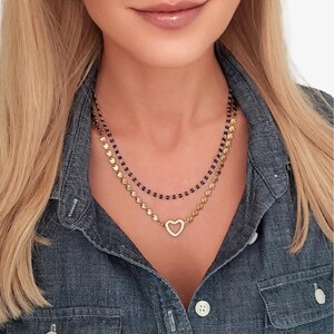 12 Styles, Gold Heart Connectors for Permanent Jewelry Bracelet ...