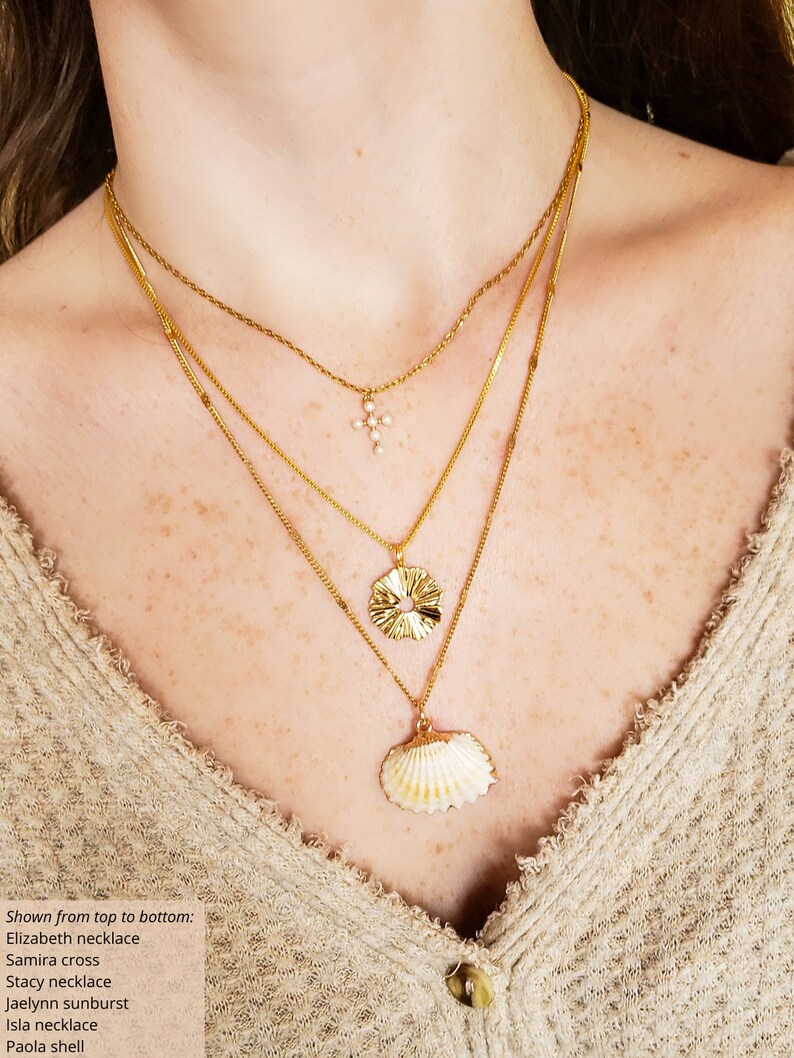 2 Pieces Gold Sunburst Pendant 18K Gold Plated Brass Starburst - Etsy