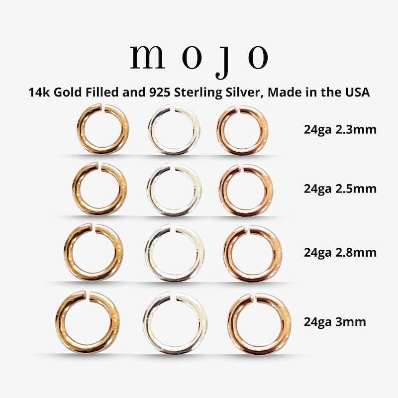 Silver Jump Rings Usa - Etsy