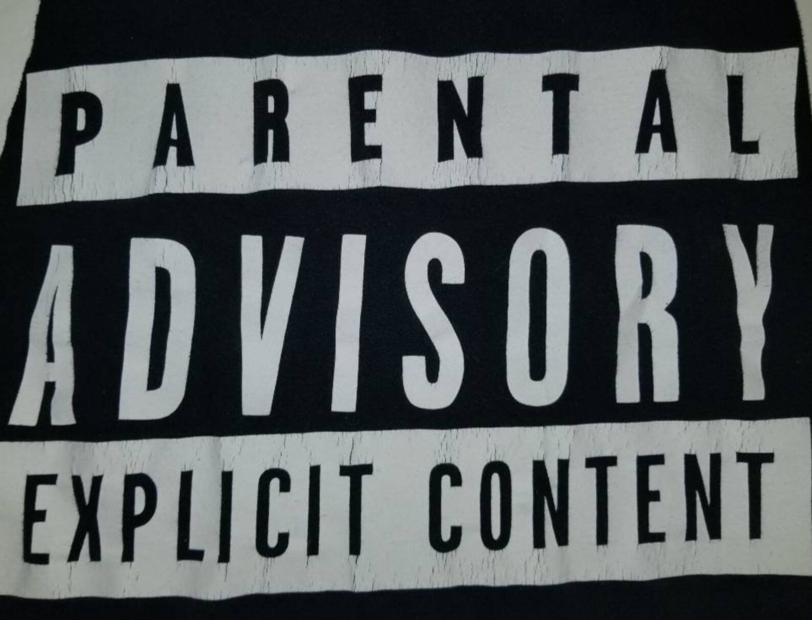 DIY Upcycled Parental Advisory Explicit Content Crop Top Handmade CD ...