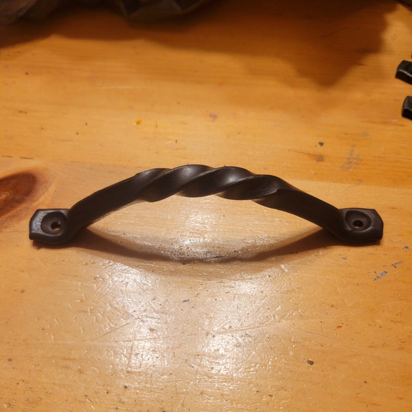 Hand Forged Cabinet Pulls - Etsy