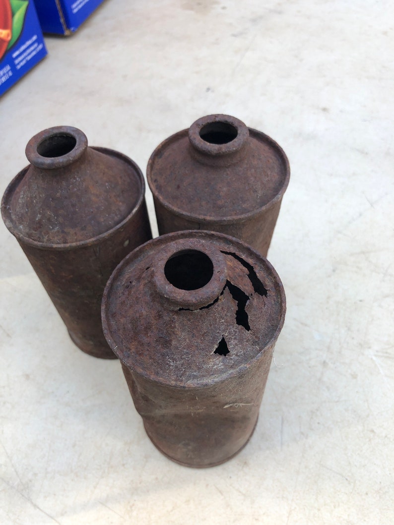 Rusty Cone Cans 3 Vintage Beer Cans Vintage Cone Can Acme | Etsy