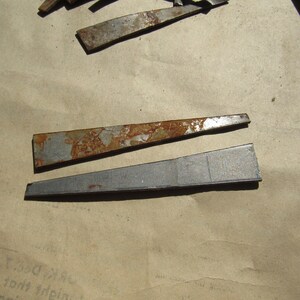 Flat Metal Triangle, 30 Flat Metal Pieces, Flat Metal Wedges - Etsy
