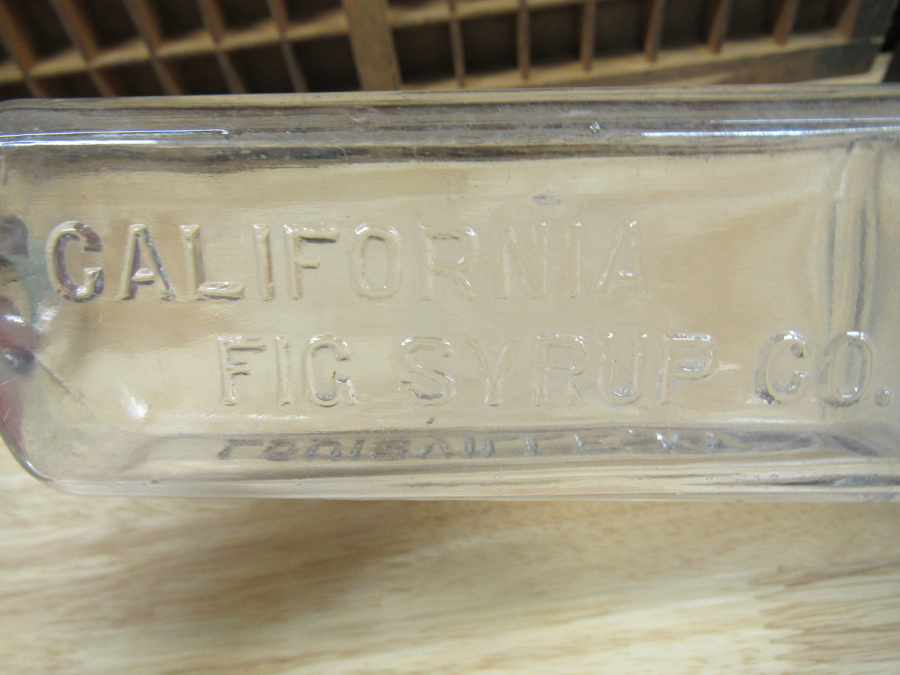 Fig Syrup Bottles, 2 Fig Syrup Bottles, Aqua Bottle, Purple Bottle - Etsy