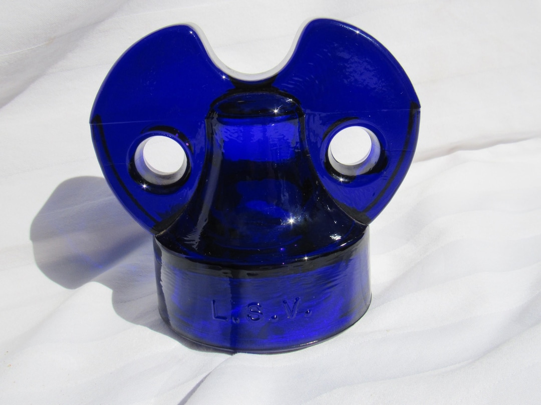 Commemorative Insulator, Cobalt Blue Columbia Commemorative Insulator ...