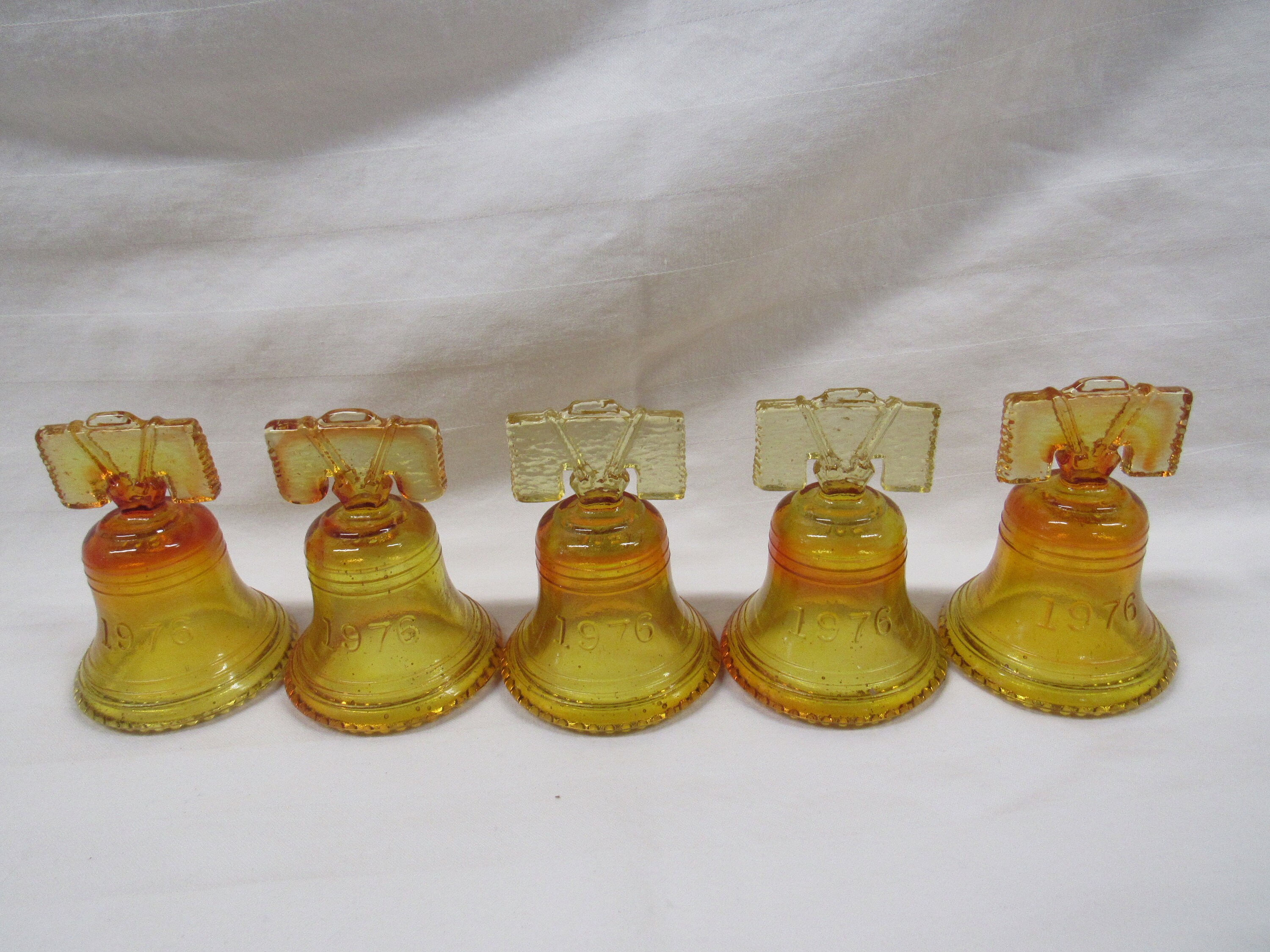 Glass Liberty Bell, Joe St. Clair Commemorative Glass Liberty Bell ...