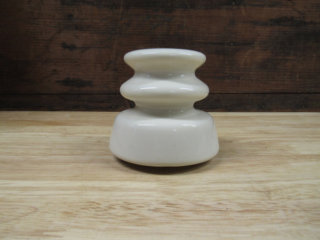 White Porcelain Insulator, Double Groove White Porcelain Insulator - Etsy