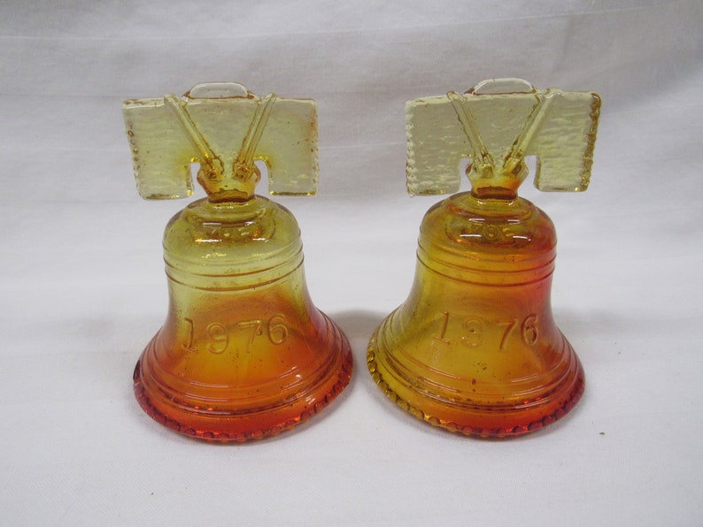 Glass Liberty Bell, Joe St. Clair Commemorative Glass Liberty Bell ...