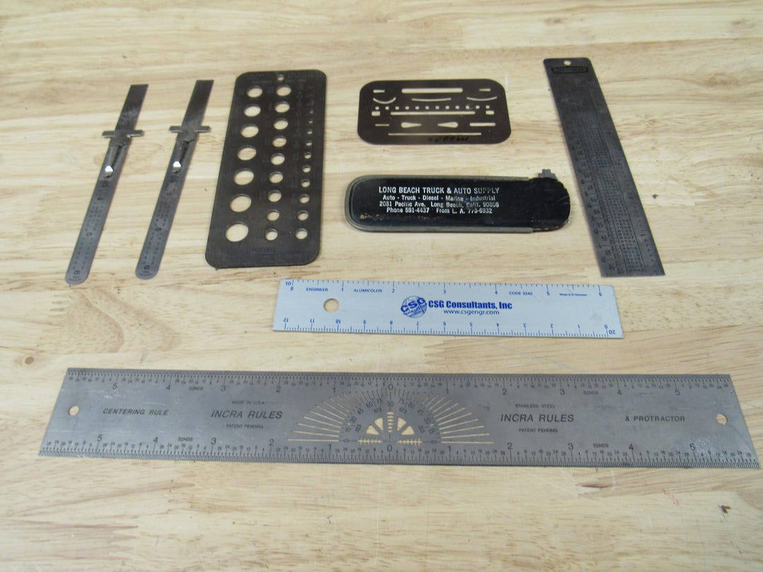 Measuring Devices, Mixed Allotment Rulers, INCRA Rules, Centering Rule ...