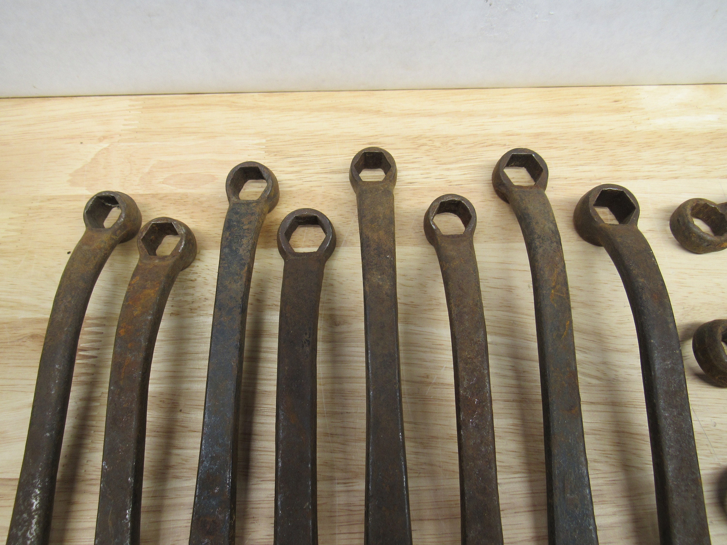 Model T Wrenches, Ford Model T Wrench, Rusty Combination Wrenches ...