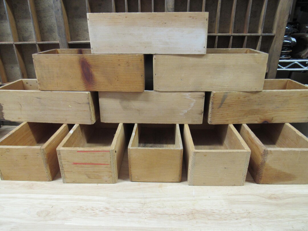 Wood Storage Box, Hand Made Wooden Storage Box - Etsy