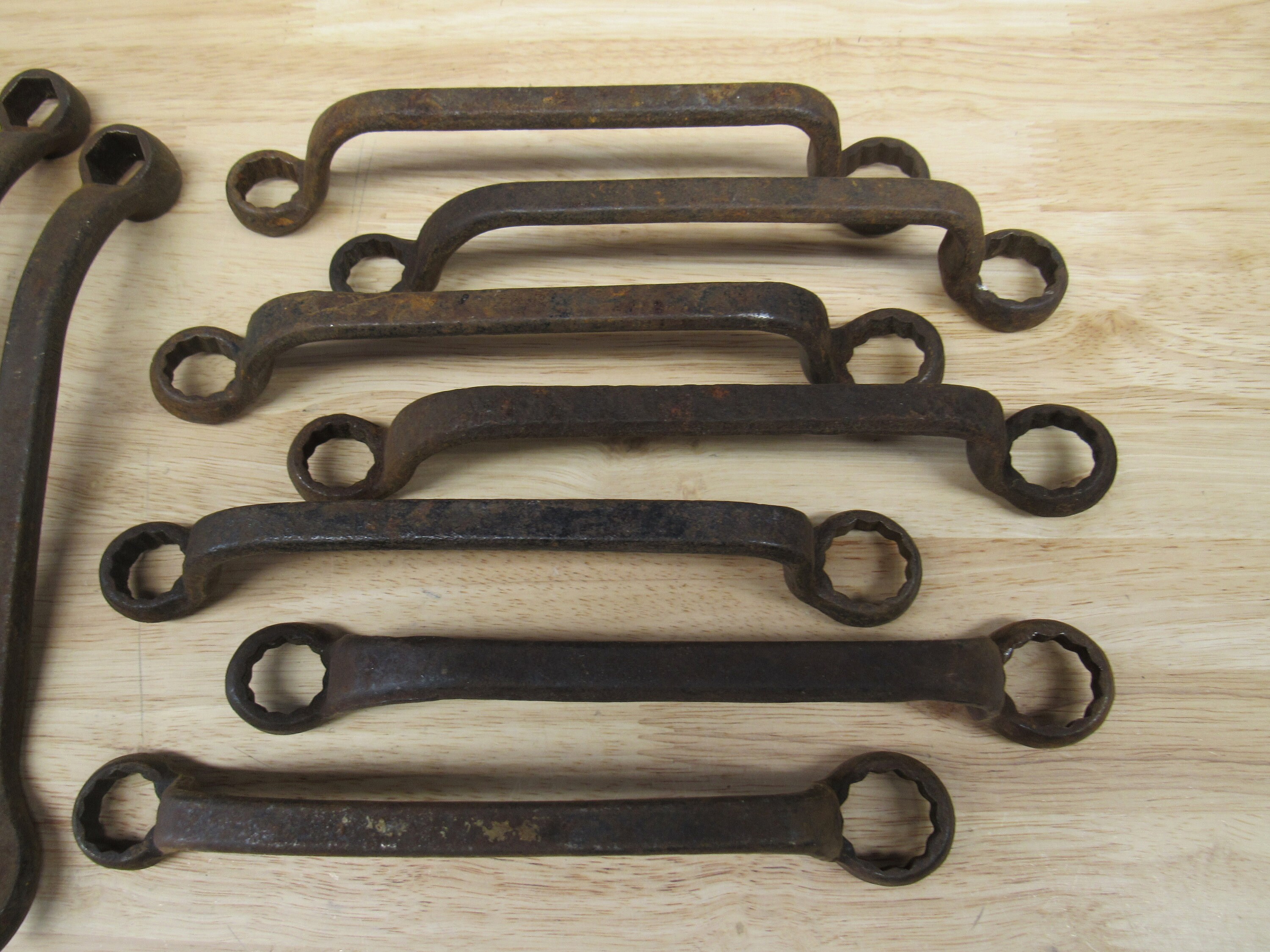 Model T Wrenches, Ford Model T Wrench, Rusty Combination Wrenches ...