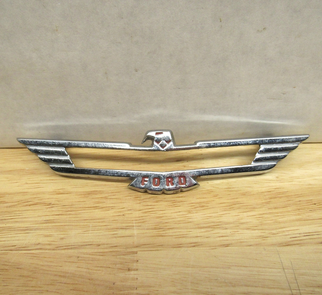 Ford Thunderbird Emblem, 1950's - 1960's Ford T-bird Emblem - Etsy