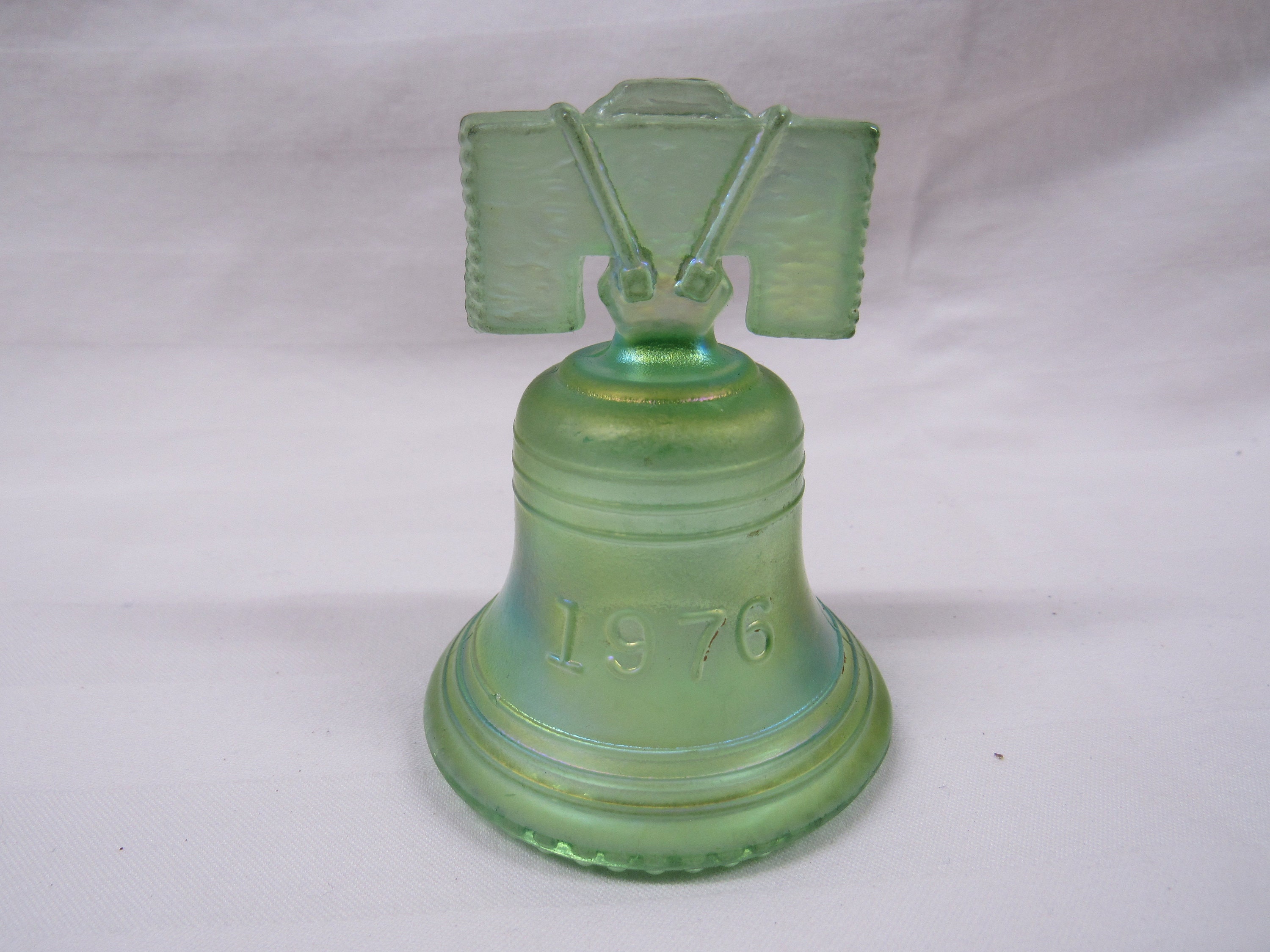 Glass Liberty Bell, Joe St. Clair Commemorative Glass Liberty Bell ...