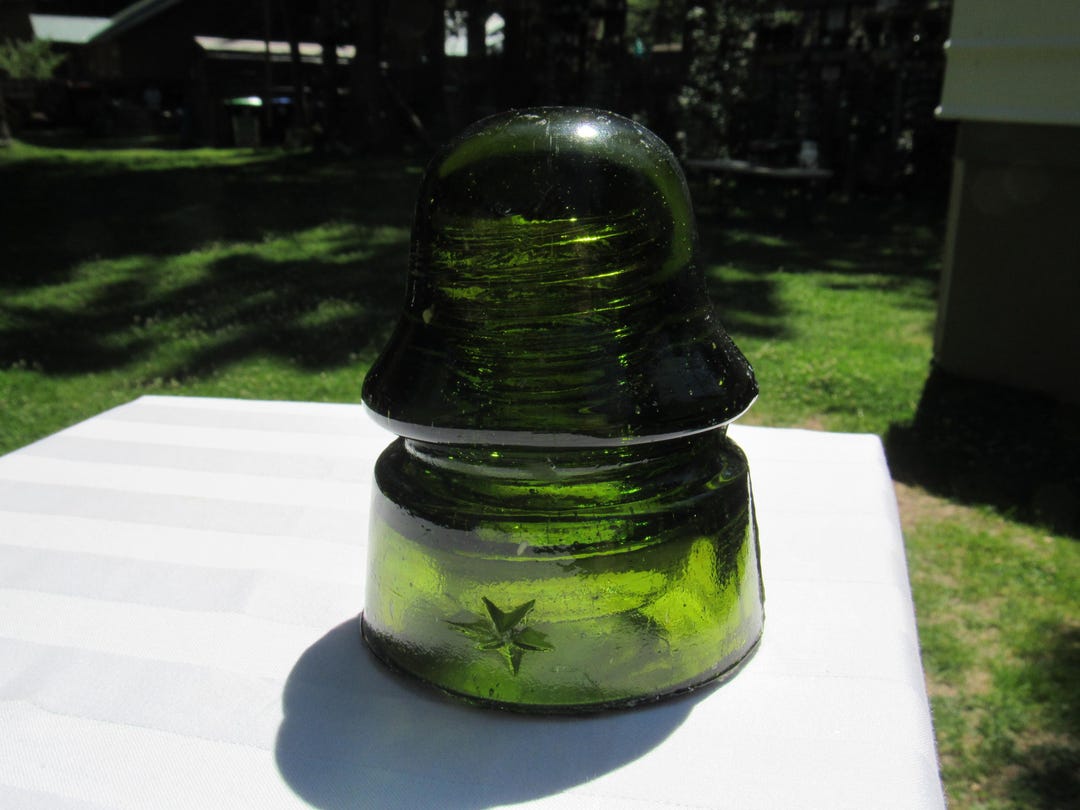 Olive Green Insulator, Olive Green Star Insulator, Green Star Insulator ...