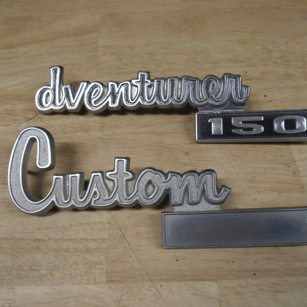 Custom Car Emblems - Etsy