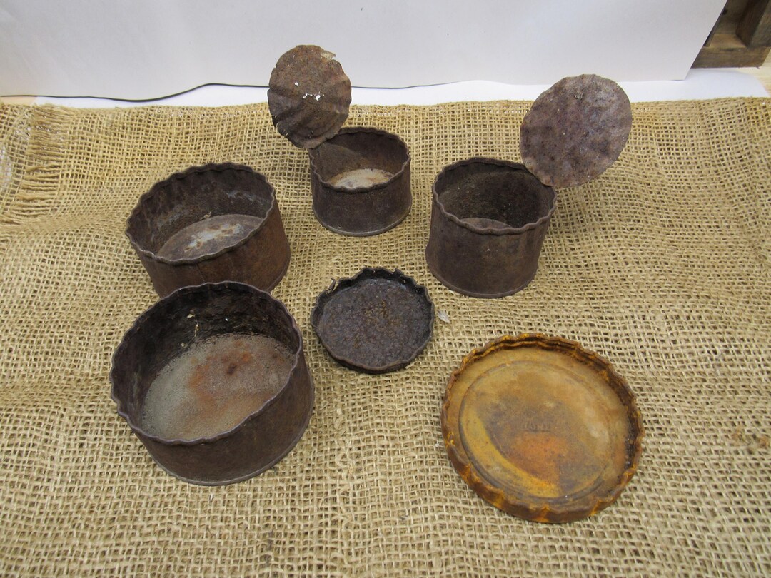 Rusty Cans, Altered Rusty Cans, Altered Rusty Lids, Rusty Can ...
