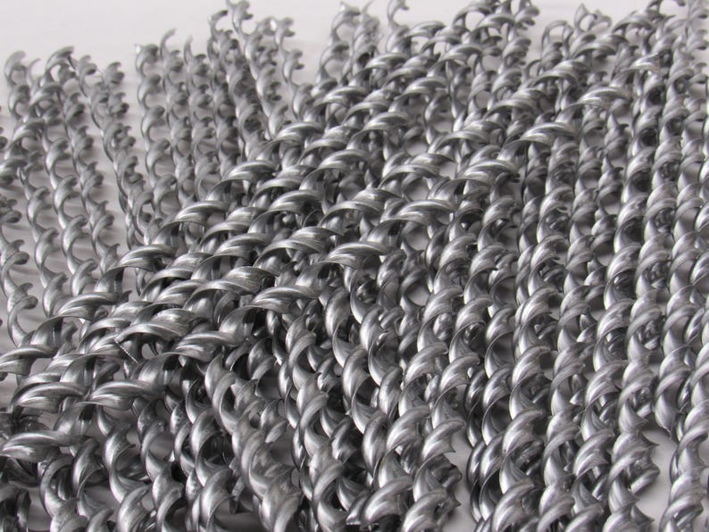 Twisted Aluminum, Long Twisted Metal Pieces, Curly Q Metal Pieces - for ...