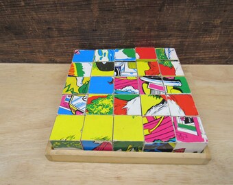 6 Block Puzzle - Etsy