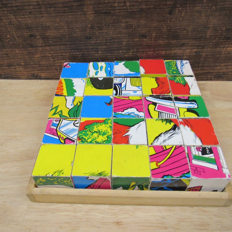Sliding Tile Puzzle - Etsy