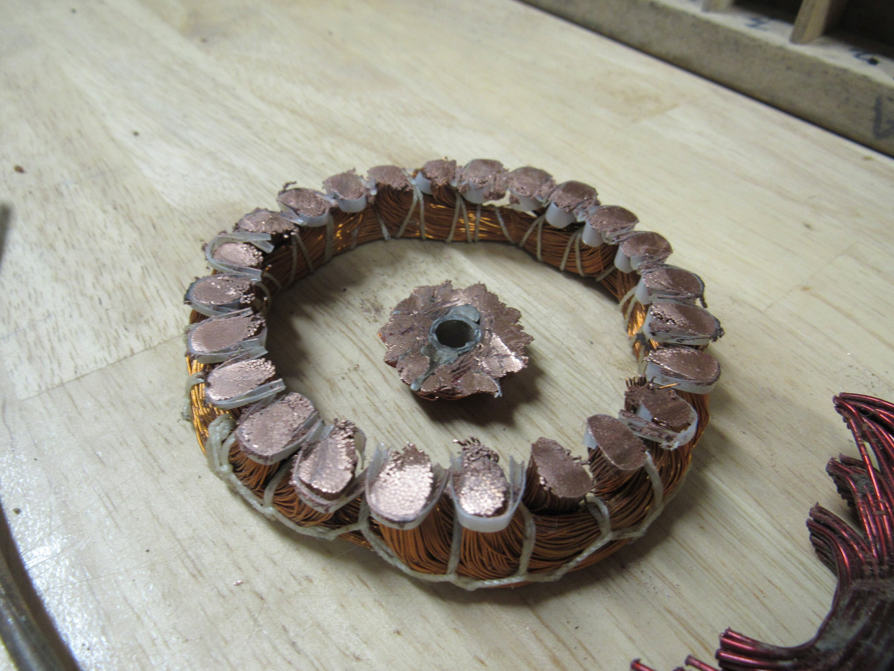 Copper Wire Clusters Copper Winding Wire Clusters Assemblage | Etsy